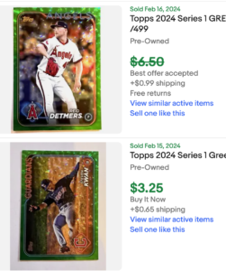 2024 Topps Series 1 Parallel & Variation Guide | Ballcard Genius